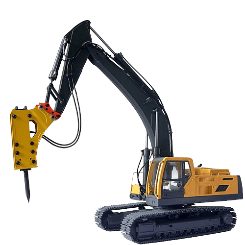 30T Excavator with Hammer Hire Gauteng | Civil Infrastructure Solutions